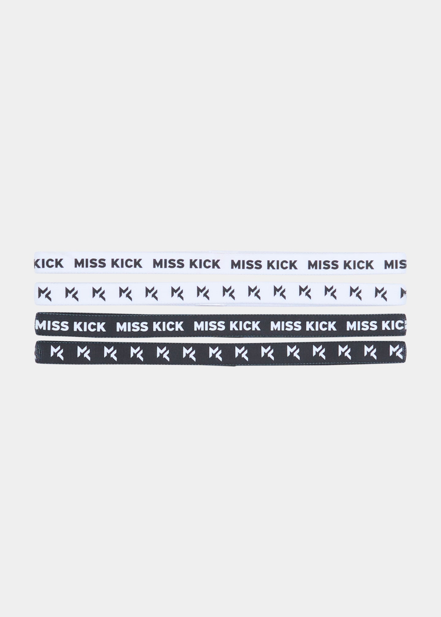 Jayne 4 pack Headbands Black/White – MISS KICK